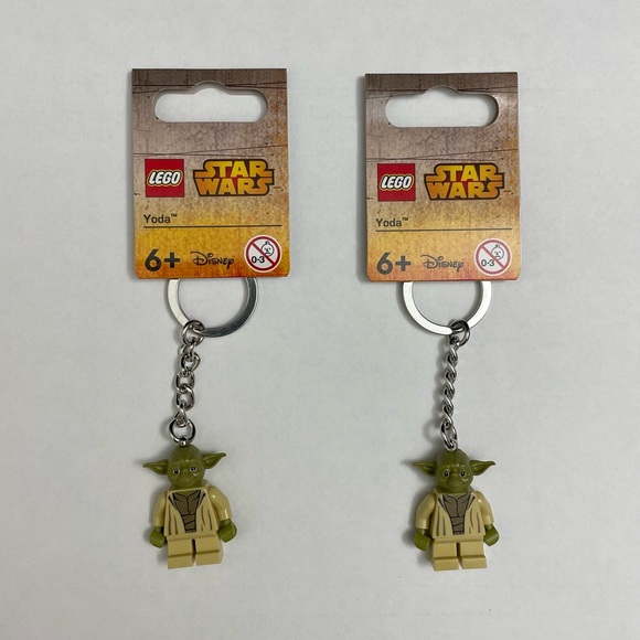 Lego | Toys | Lego Star Wars Yoda Key Chain Pack Of 2 6 Ages | Poshmark
